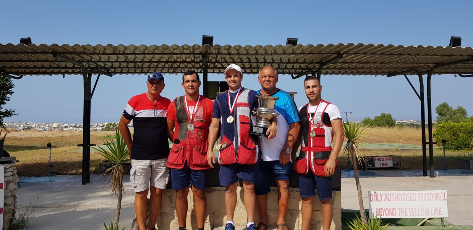 Sparar: Brian Galea jirbaħ il-Qormi Clay Shooting Club Grand Prix ...