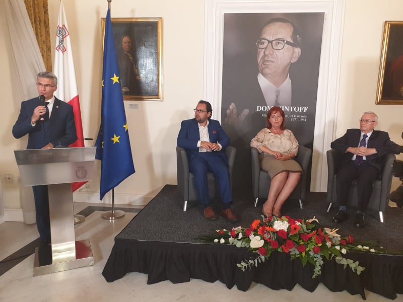 Hall inaugurated as a tribute to Dominic Mintoff - TVMnews.mt
