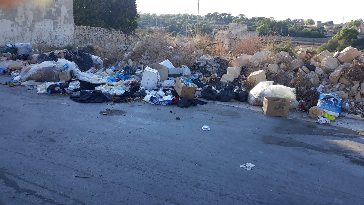 UPDATED: Dumped waste material in Wied il-Qoton removed - TVMnews.mt