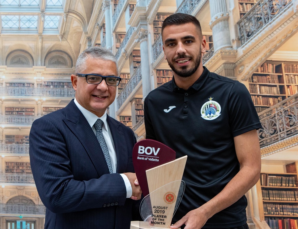 Hibernians’ Jake Grech wins August BOV Player of the month award ...