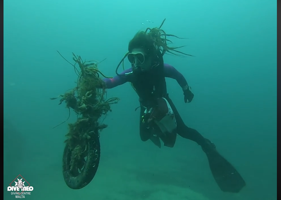 Have a look at what was brought up from the seabed at Żonqor Bay ...