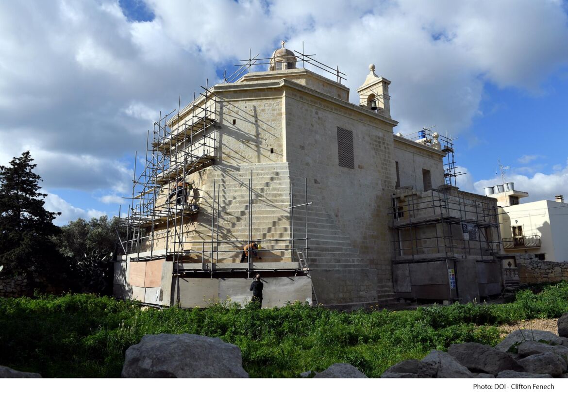 Restoration work on church of Our Lady of Mercy in Qrendi expected to ...
