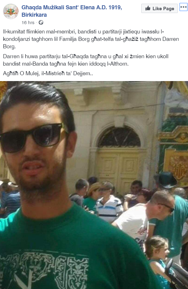 Darren Borg huwa r-raġel li tilef ħajtu taħt l-irdum tal-Imtaħleb ...