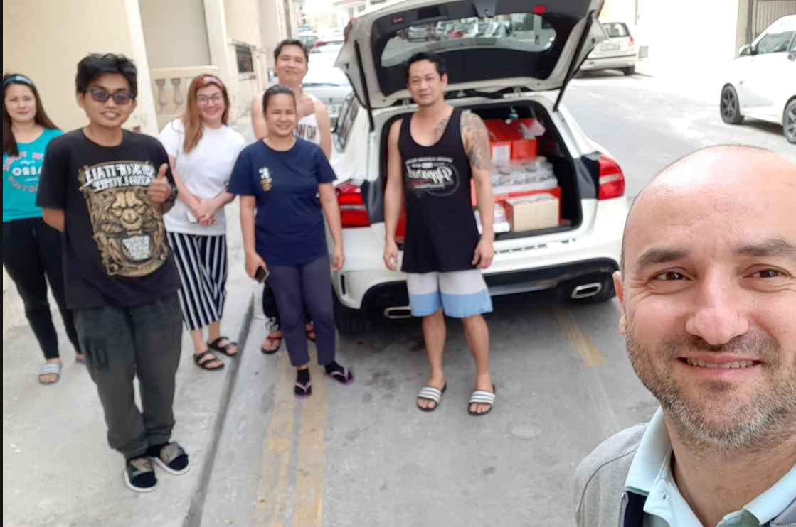 Maltese chef finds himself back inside the kitchen helping those in ...