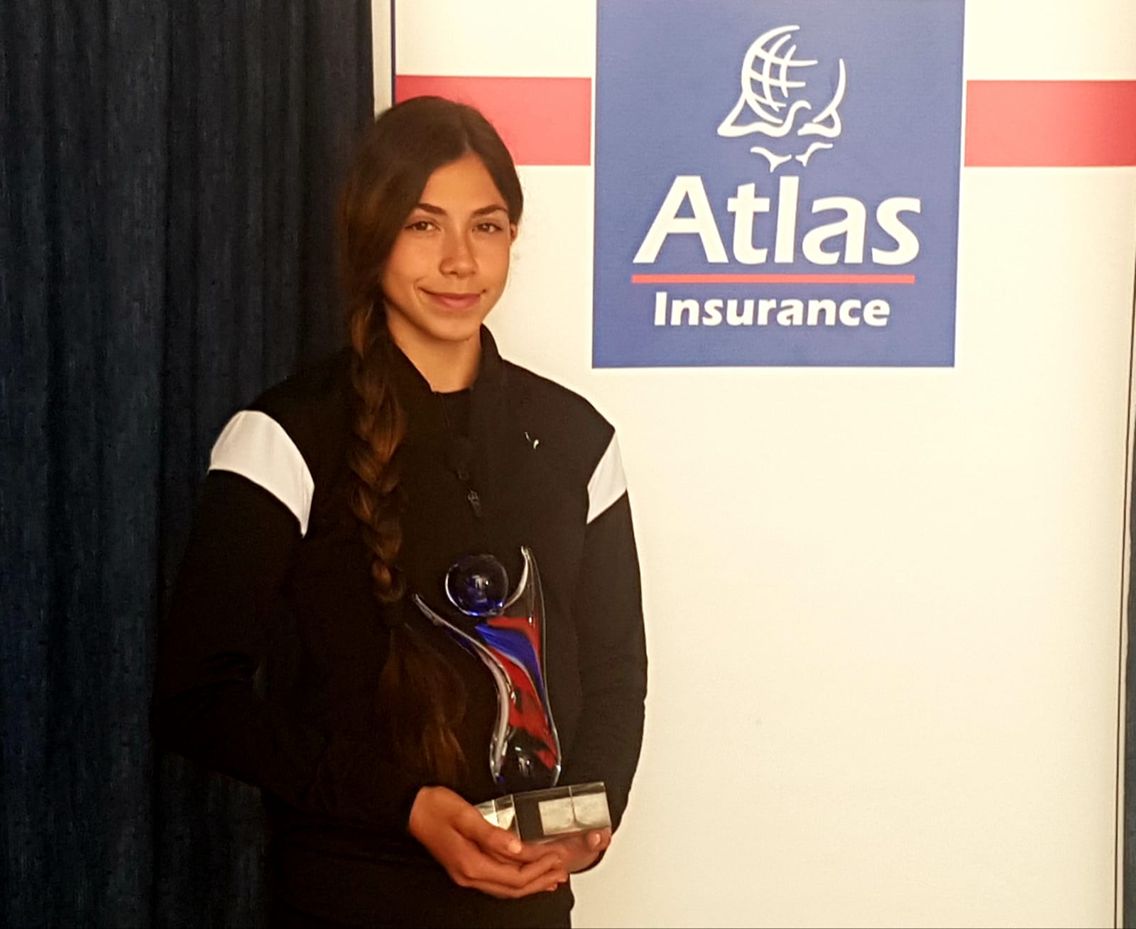 Tenishia Thornton awarded March 'Atlas Youth Athlete of the month ...