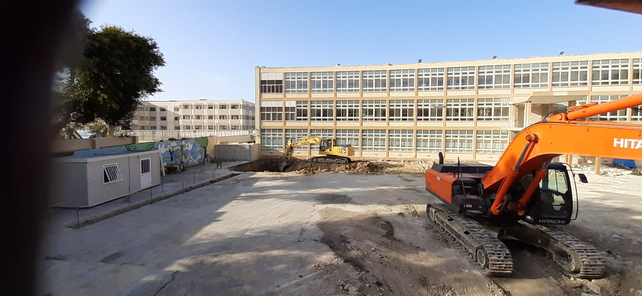 Għaddej xogħol ta' skavar għall-iskola primarja l-ġdida fir-Rabat ...