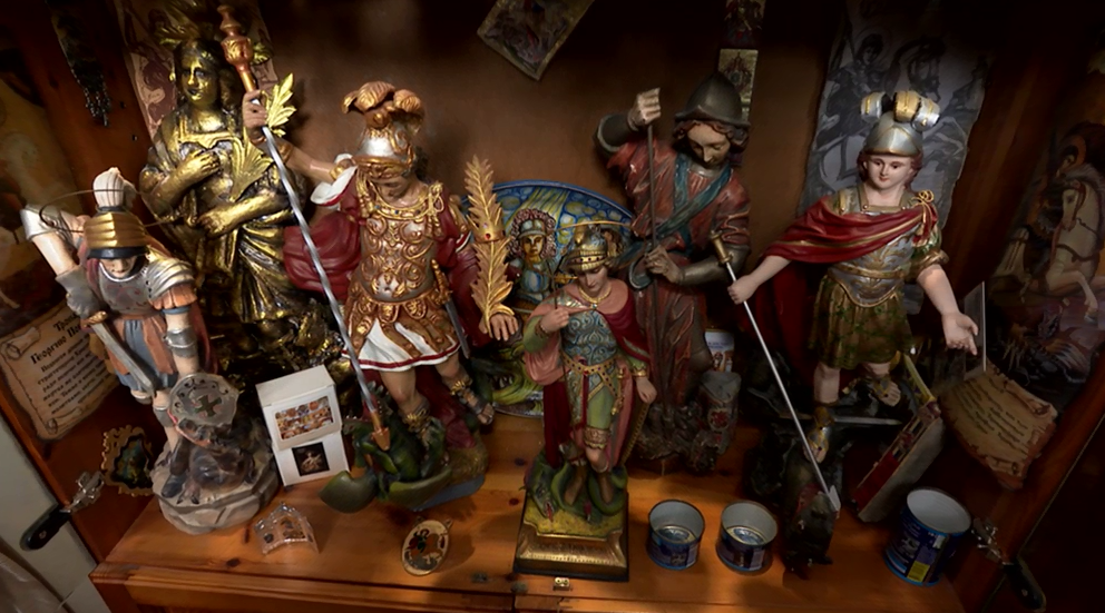 A collection of St George memorabilia which started in childhood ...