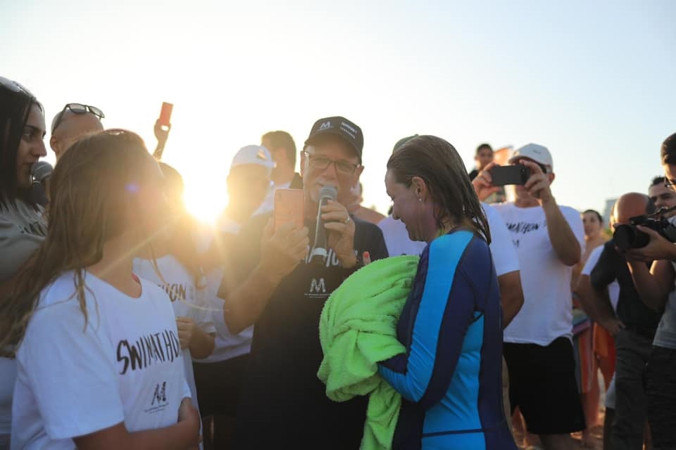 UPDATED: Another swimming challenge by Michelle Muscat in aid of ...