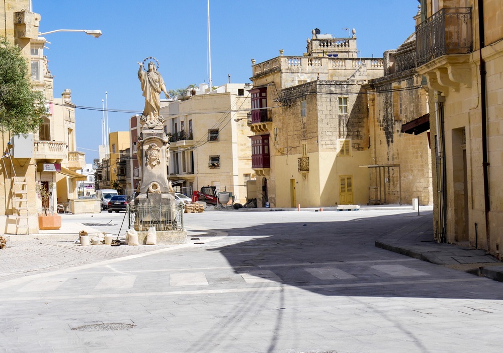 Embellishment project of Mqabba square almost completed - TVMnews.mt