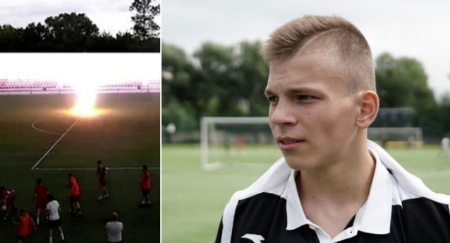 Il-gowlkiper Russu ta' 16-il sena Ivan Zaborovsky lura għat-taħriġ wara ...