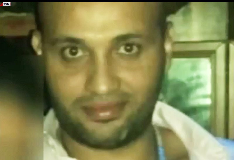 Detained under arrest for threatening while waiting to be arraigned ...