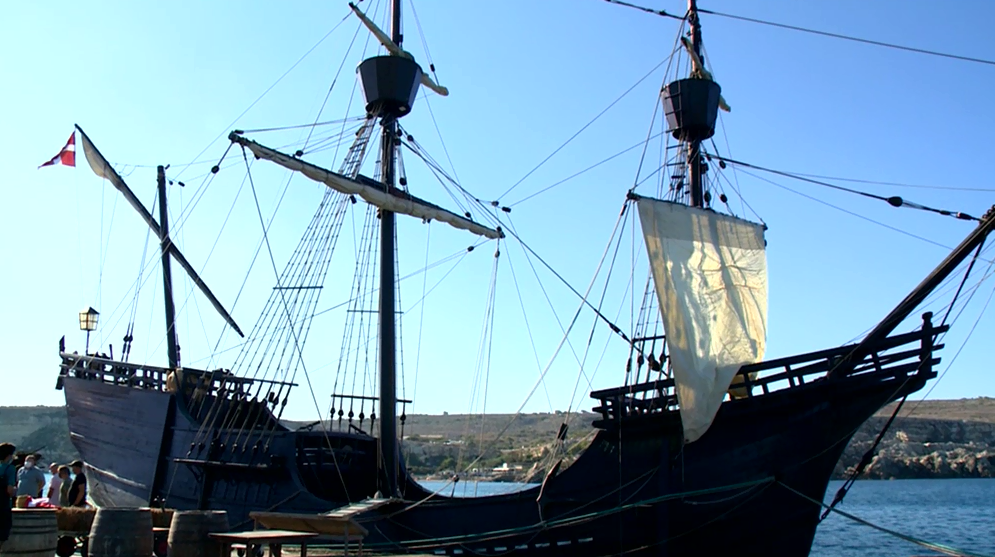 Being filmed in Malta - part of the documentary-drama on The Great ...