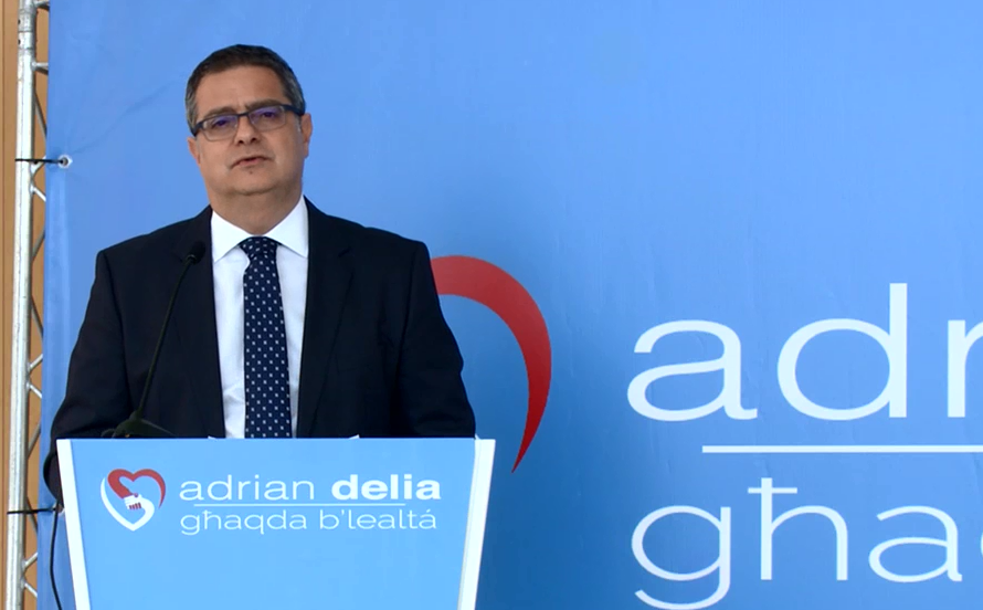 Adrian Delia jniedi l-kampanja tiegħu għall-elezzjoni ta' Kap tal ...