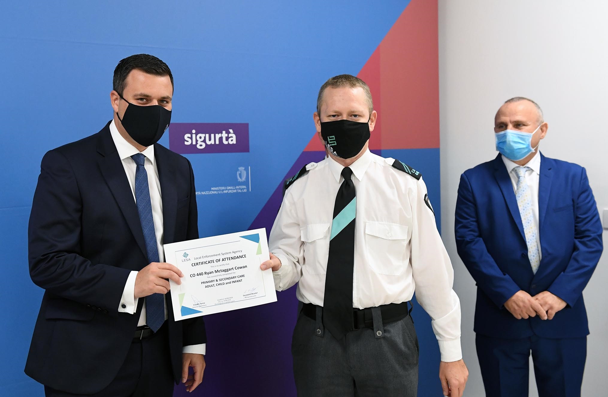 LESA officers given First Aid training - TVMnews.mt