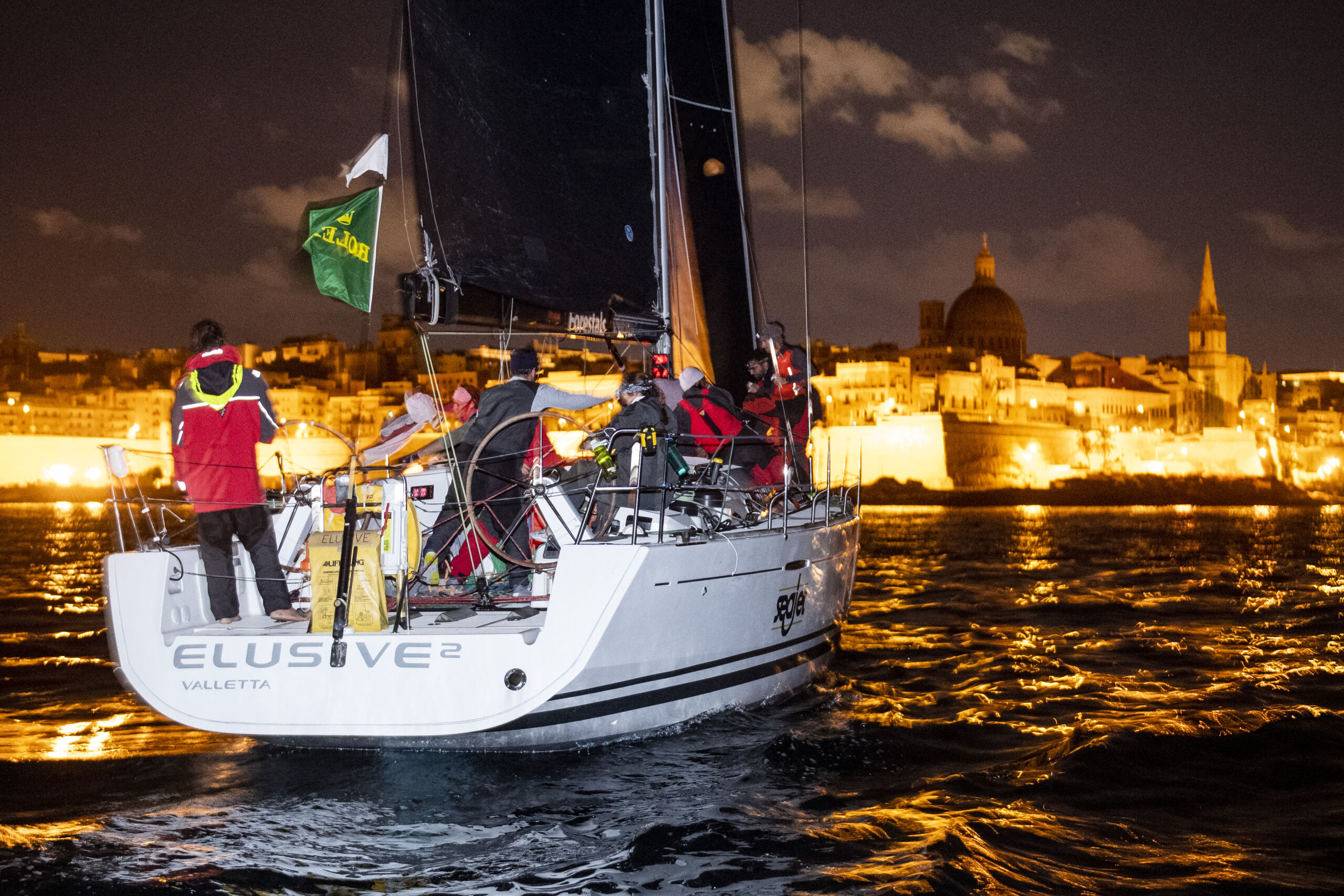 BREAKING NEWS: il-jott Malti Elusive 2 jirbaħ ir-Rolex Middle Sea Race ...