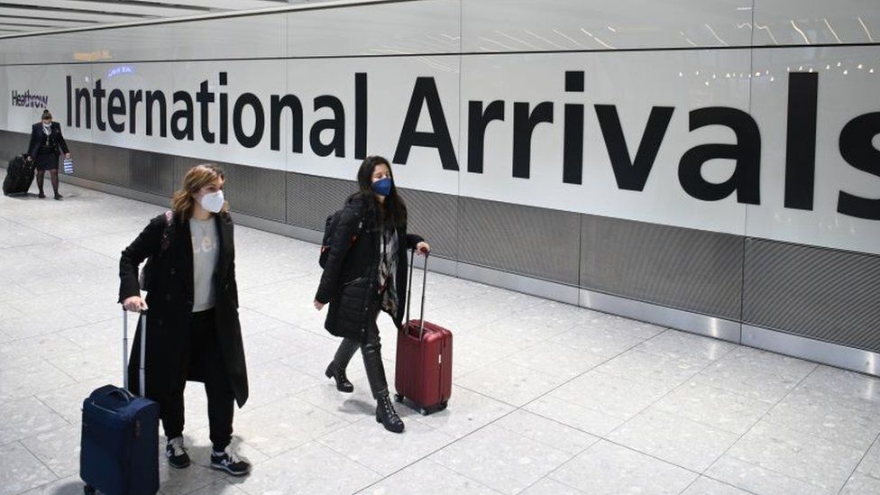 Arrival in the UK now requires test for COVID-19 and quarantine period ...