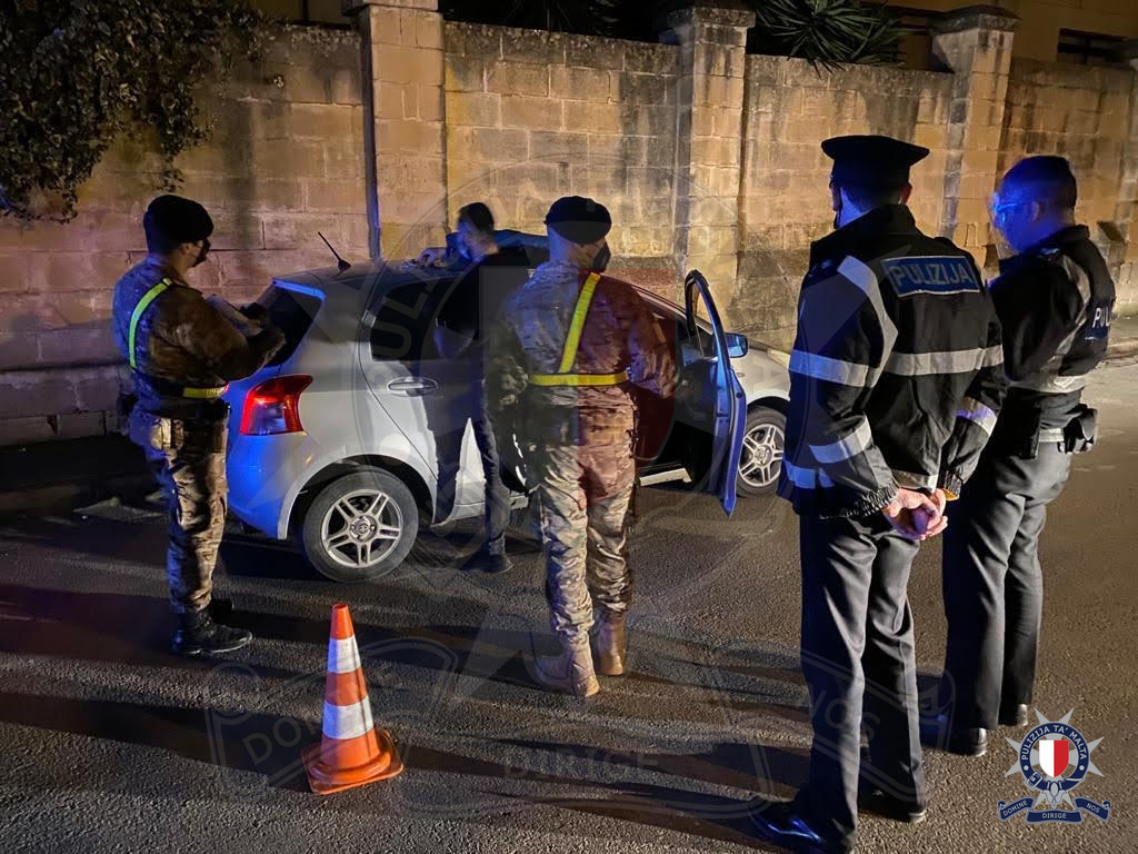 7,000 vettura twaqqfu mill-Pulizija fl-aħħar tliet xhur tal-2020 ...