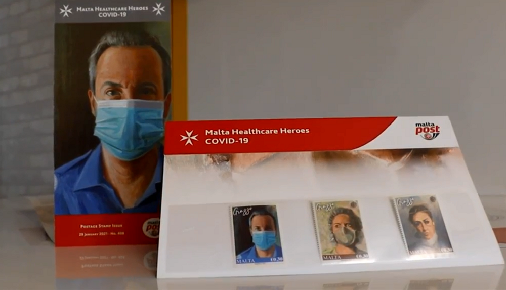 Emotions of frontliners captured in new postal issue by MaltaPost ...