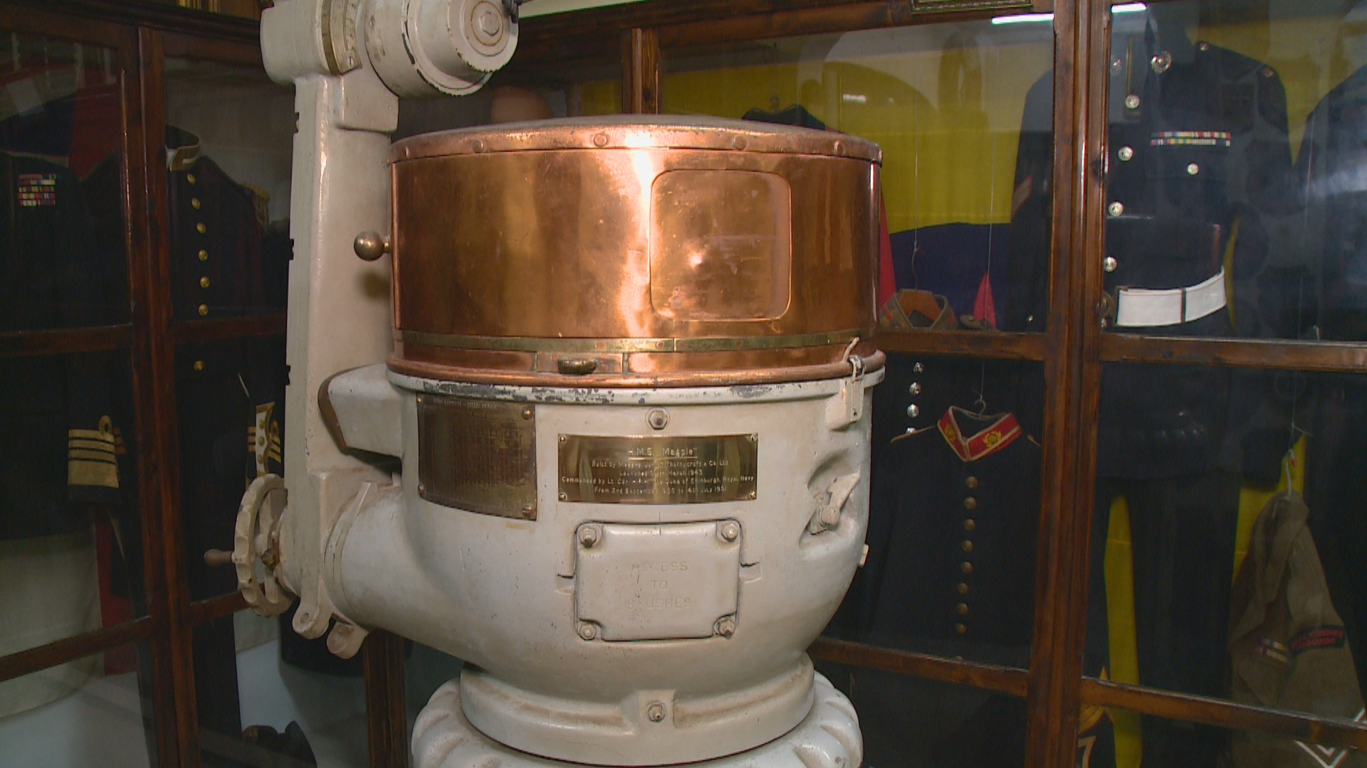 WATCH: The HMS Magpie compass - a further commemoration of the Duke of ...