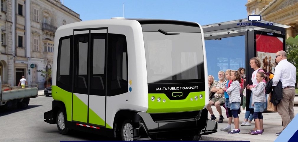 Driverless buses project launched - four routes identified - TVMnews.mt