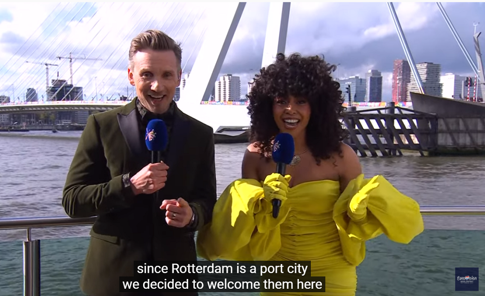 DIRECT: Singers get turquoise carpet welcome at Eurovision opening ...