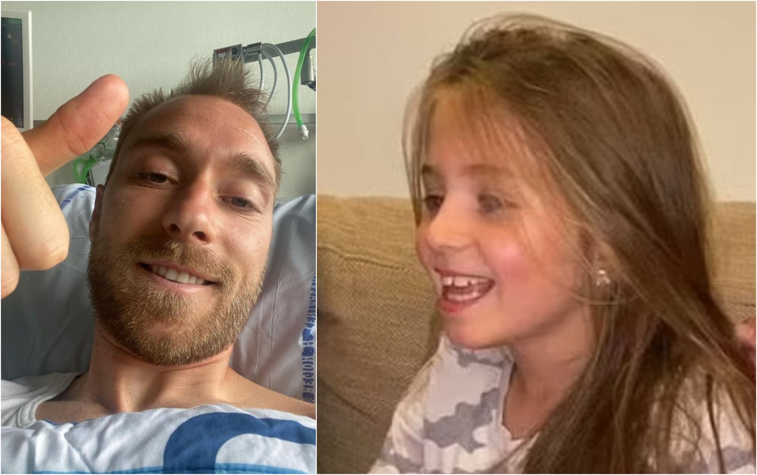 WATCH: Eriksen sends message of support to 9-year-old girl who is to ...