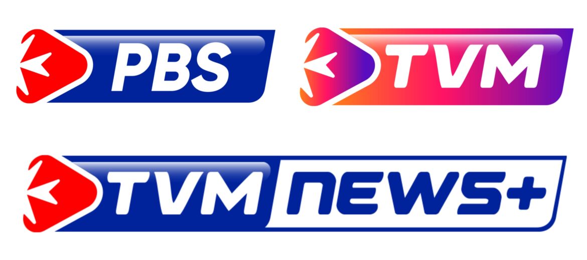Logos ġodda għall-PBS, TVM u TVMNEWS+ - TVMnews.mt
