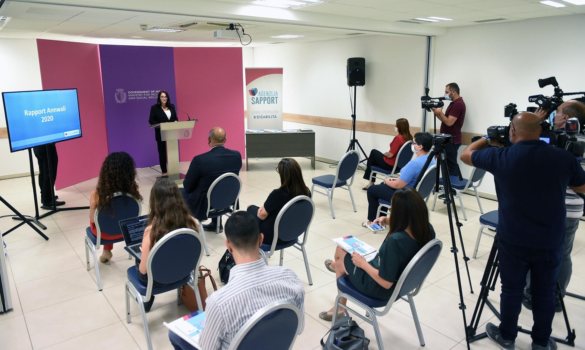 In 2020, Aġenzija Sapport increased its services despite the pandemic ...