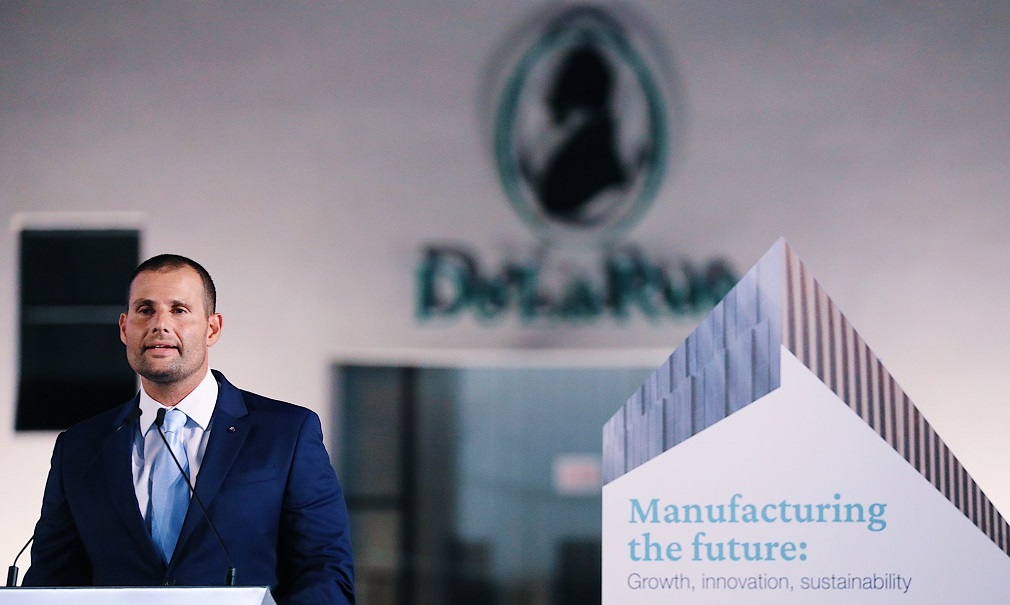 PM announces that De La Rue will be building its largest plant in Malta ...