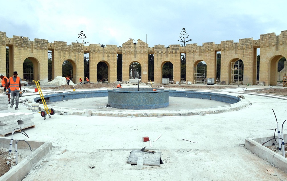 Formal Garden in Ta' Qali to be completed by end of year - TVMnews.mt