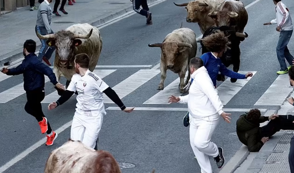Spain: Man gored to death during first bull run since the pandemic ...
