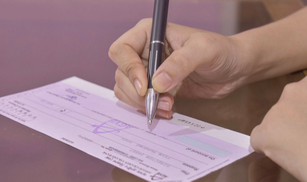 Cheques of more than €5,000 will no longer be cashed, cheques less than ...