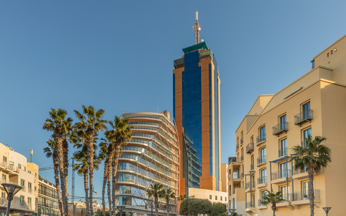 UPDATED: Fire at Portomaso Tower brought under control - TVMnews.mt
