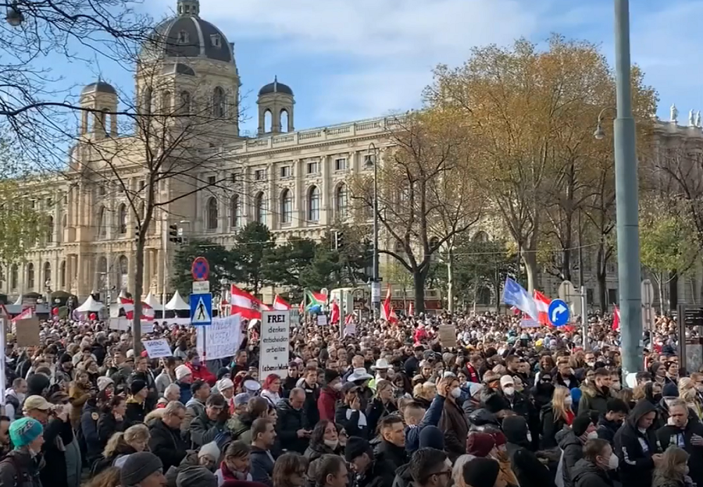 Austria is back under national lockdown, protests continue around ...