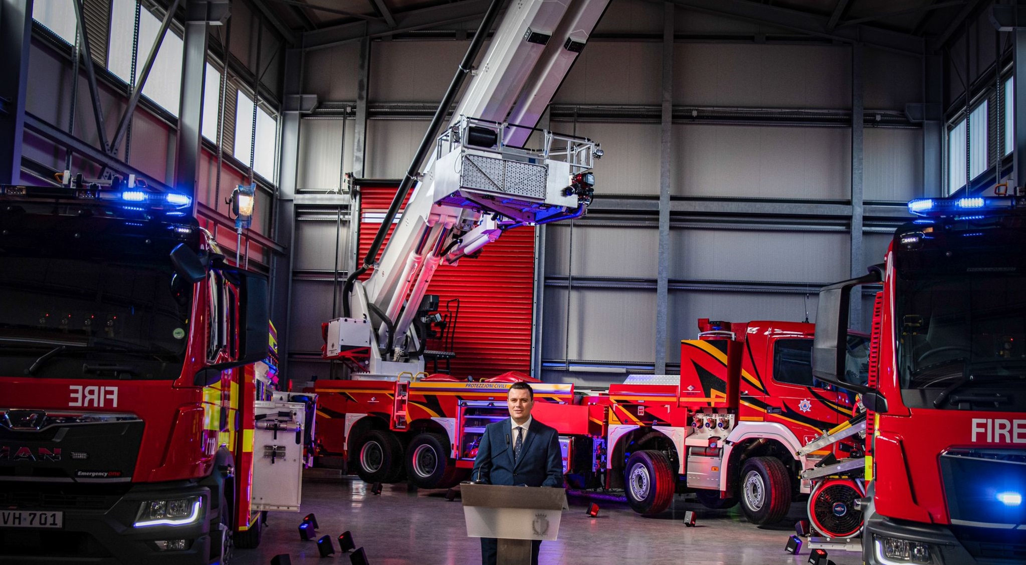 Biggest fire tender inaugurated - can reach 70-metre height in high ...