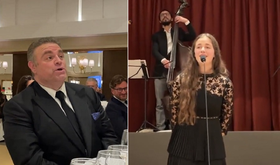 Watch a duet by tenor Joseph Calleja and daughter Clara - TVMnews.mt
