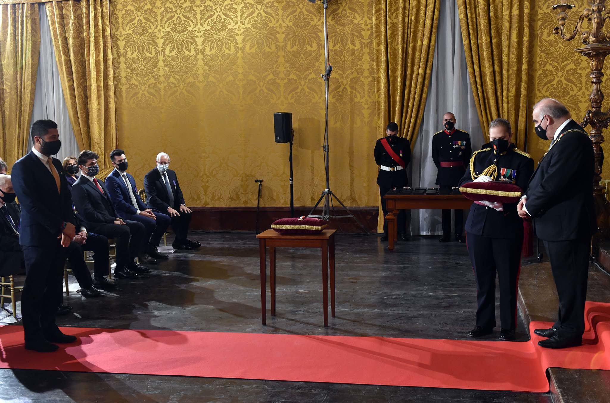 Neil Agius jingħata l-Midalja għall-Qadi tar-Repubblika talli wettaq ...