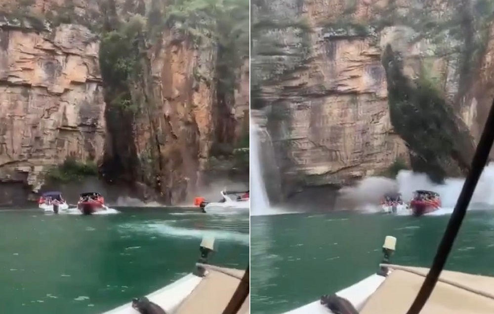 Watch moment part of cliff collapses and kills 7 in Brazil - TVMnews.mt
