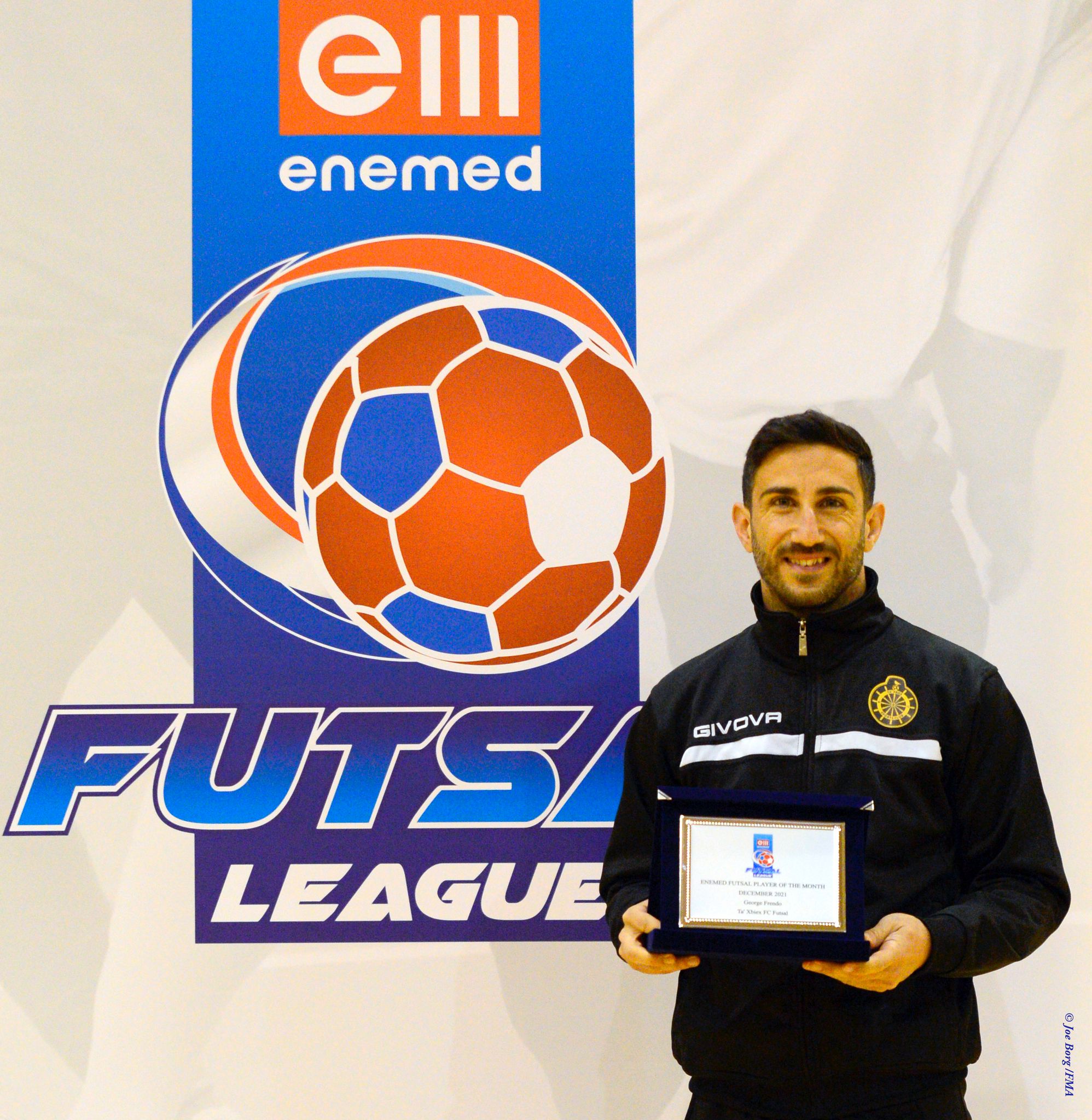 Futsal: George Frendo ir-rebbieħ tal-Enemed Plejer ta' Diċembru ...