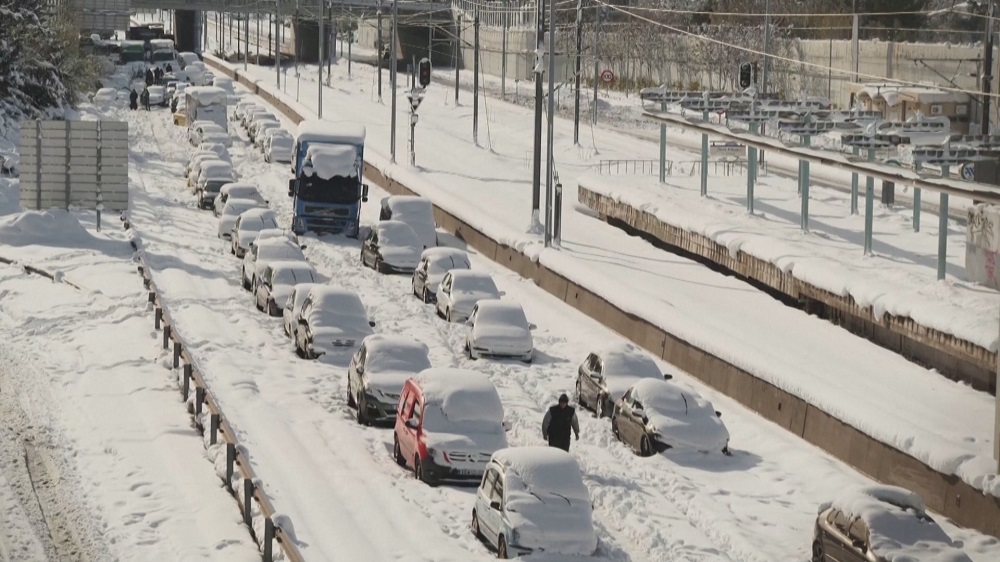 Turkey and Greece among European countries most affected by freezing ...