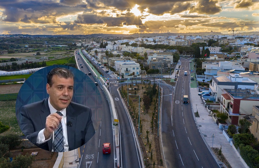 Engineer Azzopardi on the Central Link: "no land was taken over for the ...