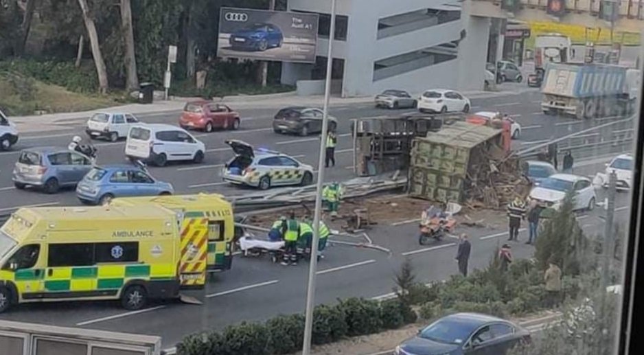 28-year-old youth dies after scrap metal in Marsa truck accident falls ...