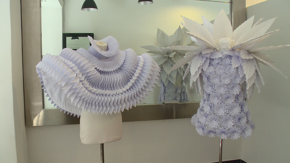 Maltese stylist with a knack for paper dresses - TVMnews.mt