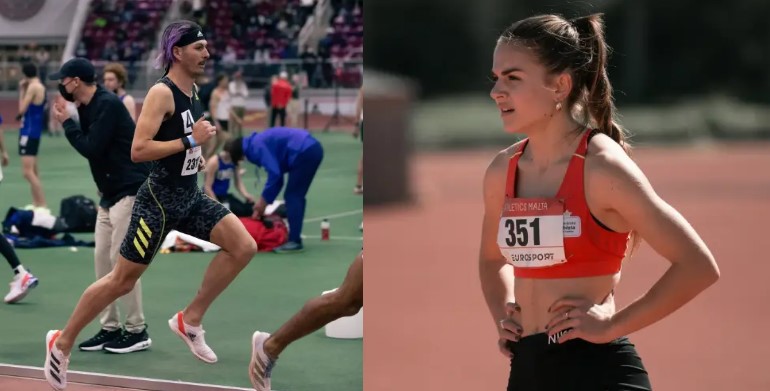 Carla Scicluna u Jordan Gusman fil-Kampjonati Dinjija tal-Atletika ...