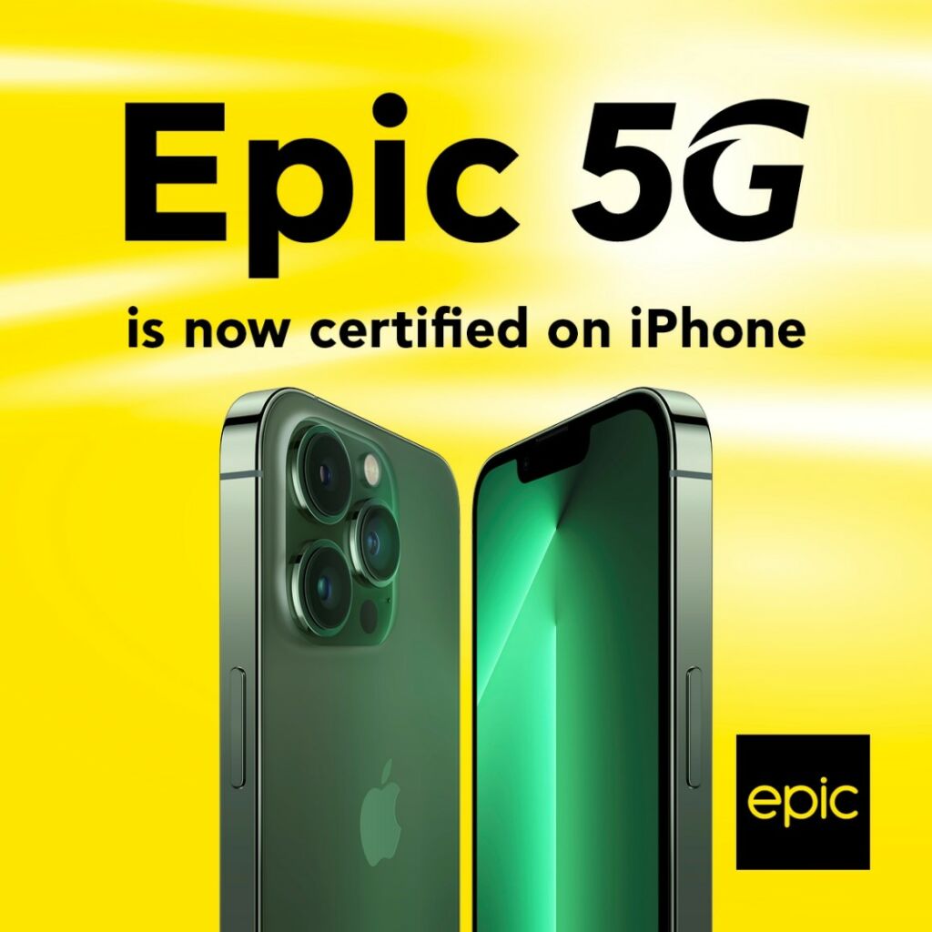 Epic launched 5G services in over 25 countries and gets Apple ...