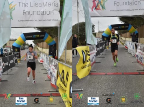 Simon Spiteri u Rachelle Lee Borg jirbħu l-10 mili ta' Dingli10 ...