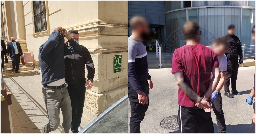 Two men who robbed greengrocer were also charged with three other ...