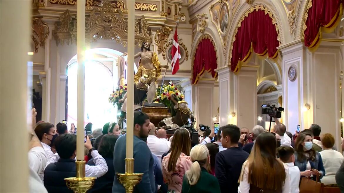 ARA: Reffiegħa emozzjonati malli l-Irxoxt daħal fil-Knisja ta' San Ġorġ ...