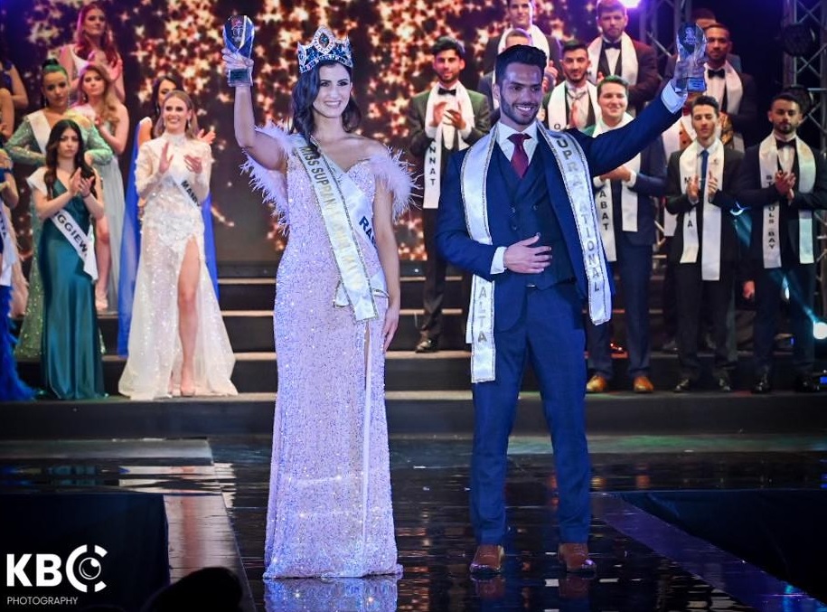 Nicole Vella and Ron Bensfield winners of Miss and Mister Supranational ...