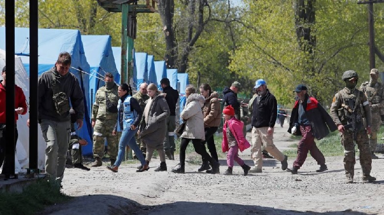 First group of people evacuated from Mariupol - TVMnews.mt